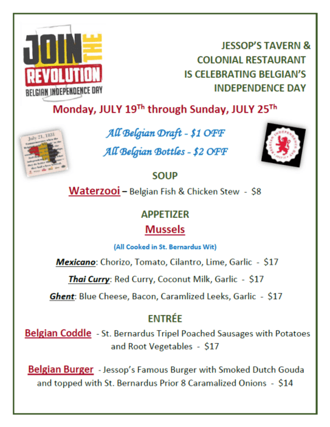 Restaurant & Bar in New Castle, DE | Jessop’s Tavern